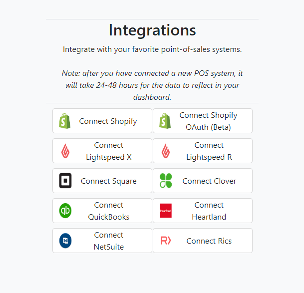 Integrating your Lightspeed R POS with TrackFly – TrackFly Support
